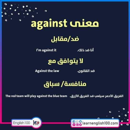 Against against