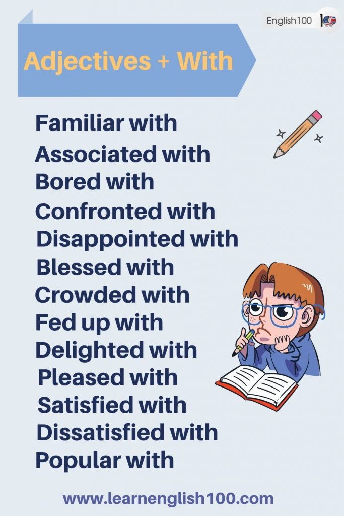The Preposition With - English 100