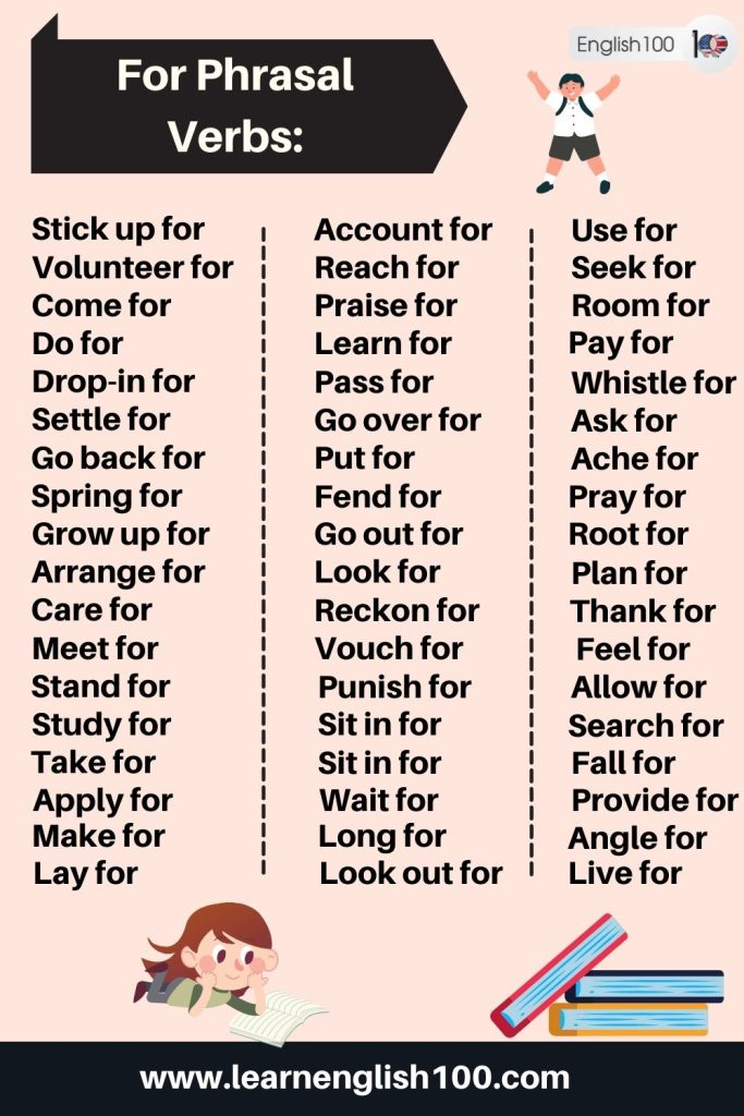 The Complete Guide for the Proper Use of "For" in English Grammar ...