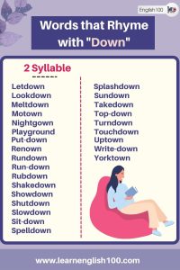 The Incredible Rhymes with Back! - English 100